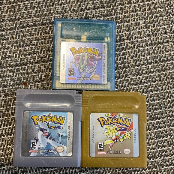 Video Games & Consoles | Pokemon Crystal Gold And Silver Games | Poshmark